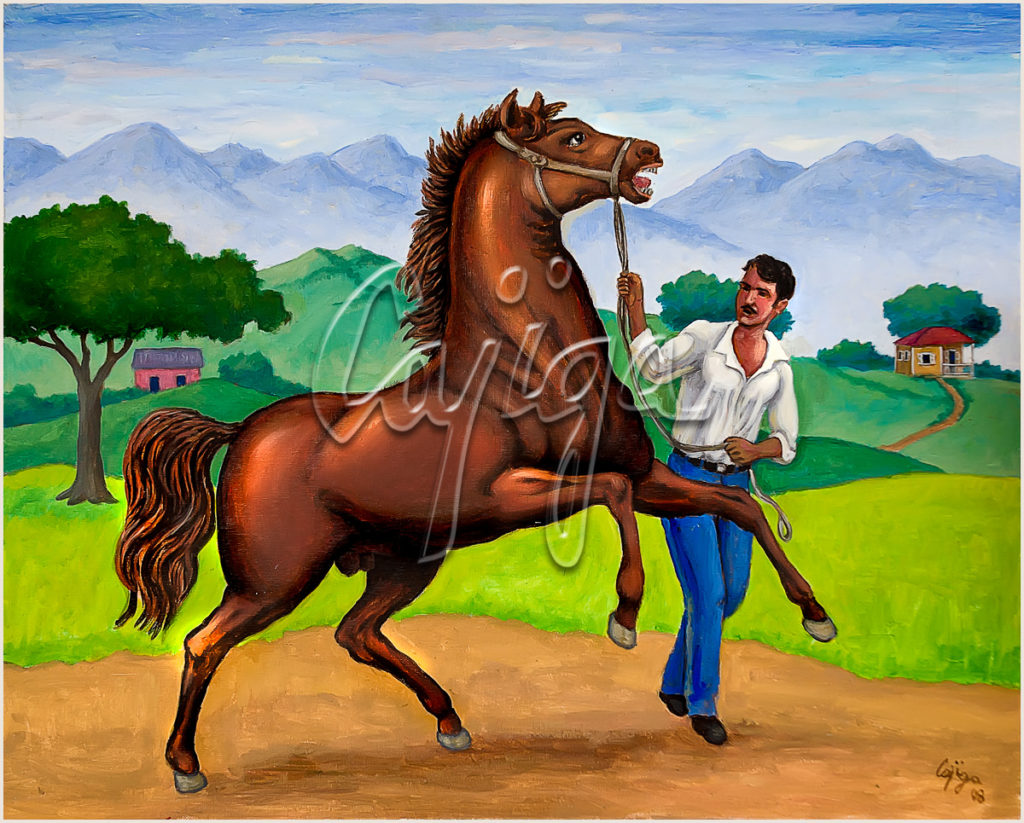 Domando al caballo – Luis Germán Cajiga